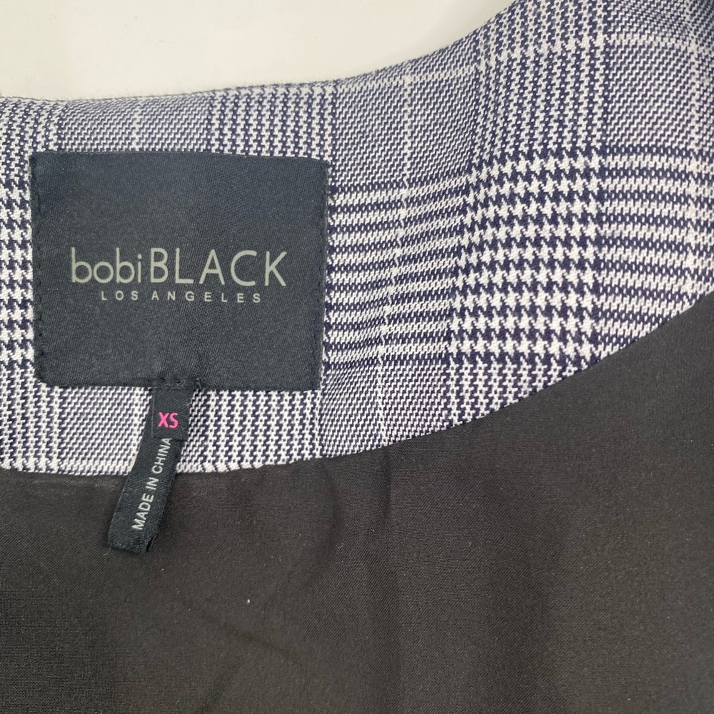 Bobi Black Los Angeles Menswear Plaid Jumpsuit - Gem